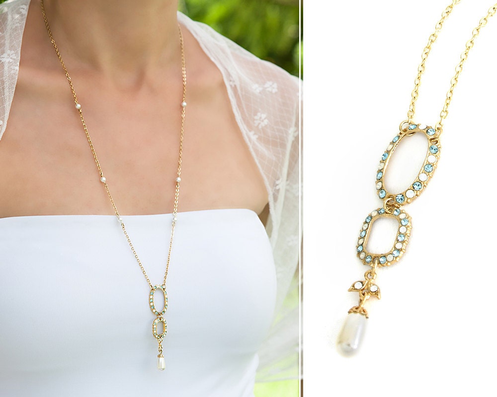 Long Gold Pendant Necklace, Long Pendant, Long Necklace, Pendant ...