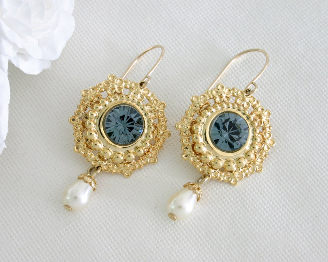 Something Blue Jewelry, Blue Wedding Jewelry, Blue Bridal Jewelry - Etsy