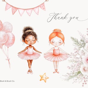 Dusty Pink Ballet Clipart Collection - Ballet Clipart - Rose Bouquets ...