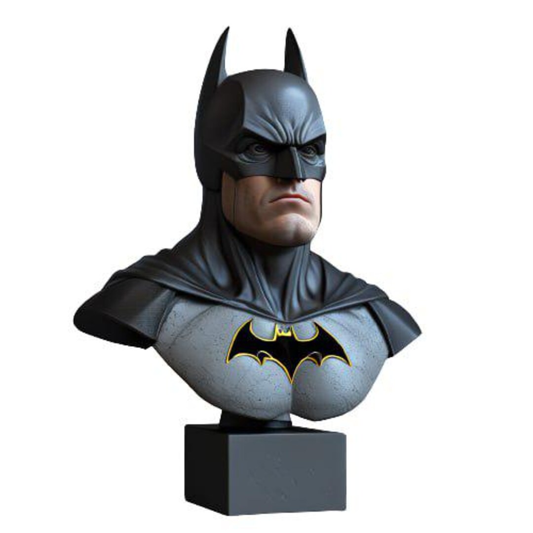 Batman Shape 3D ASTL File - Etsy