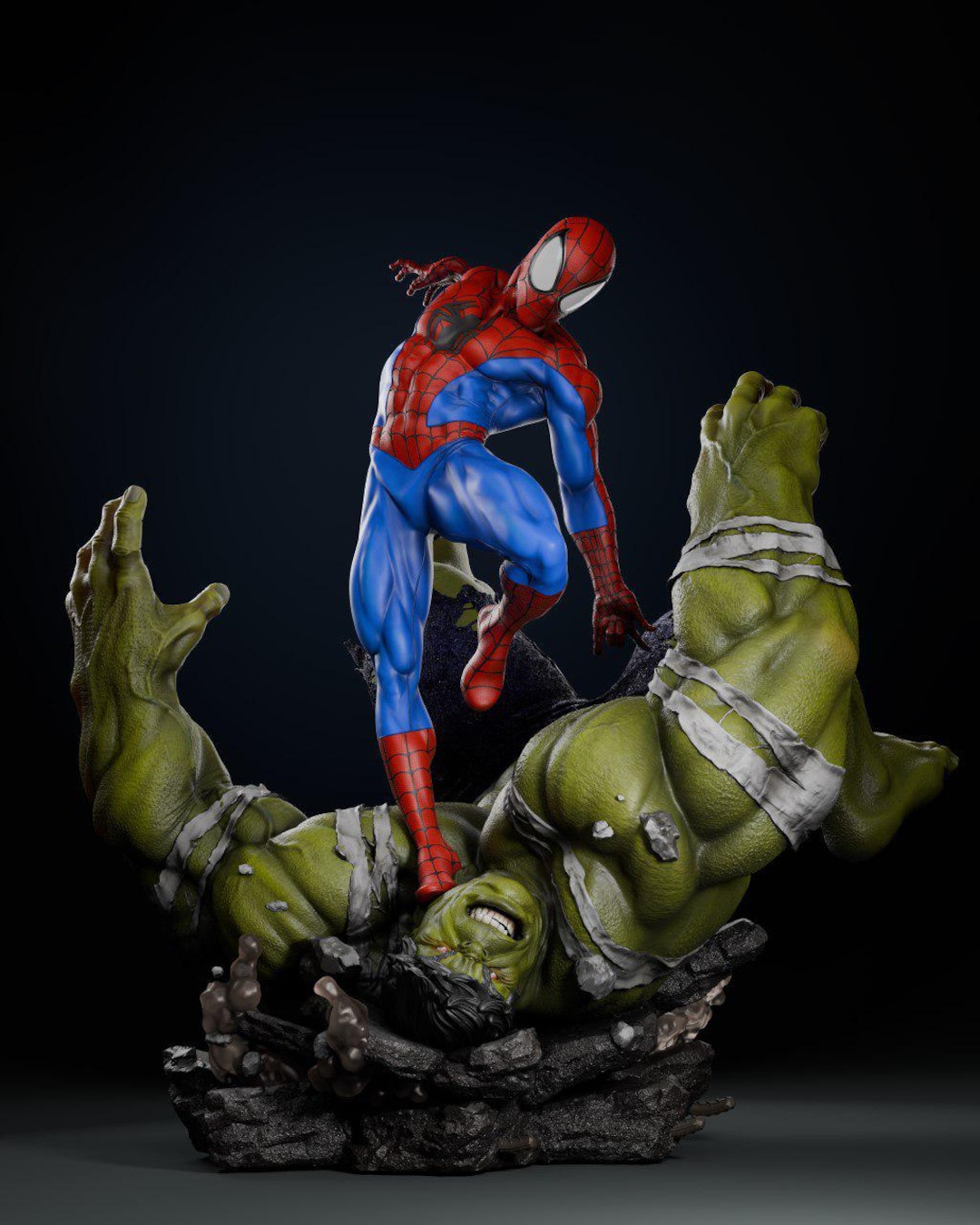 Spider Vs Green 3D STL File - Etsy
