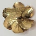 Vintage Goldtoned Signed Giovanni Flower Brooch Pin - Etsy