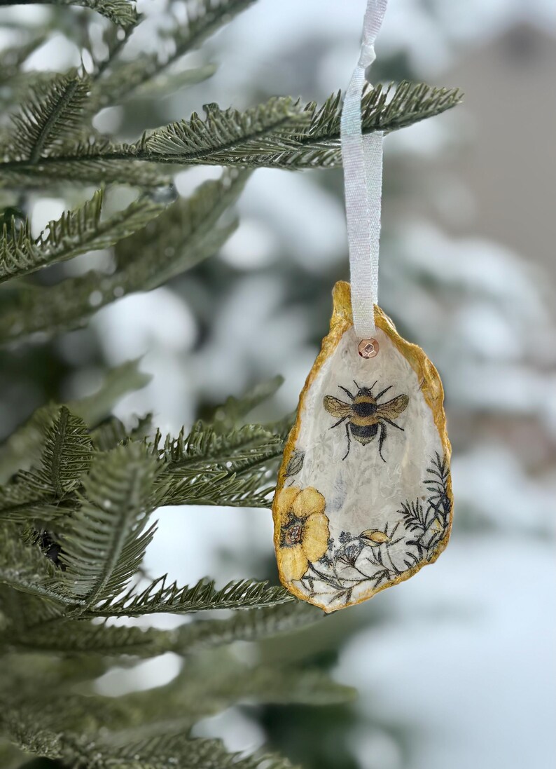 Oyster Shell Ornament - Etsy