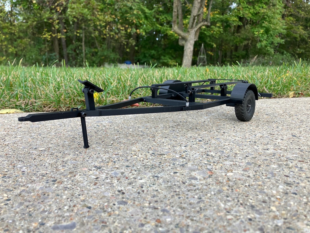 3D Printed RC Boat Trailer Kit - Fits Proboat Recoil 2 18” - Single ...