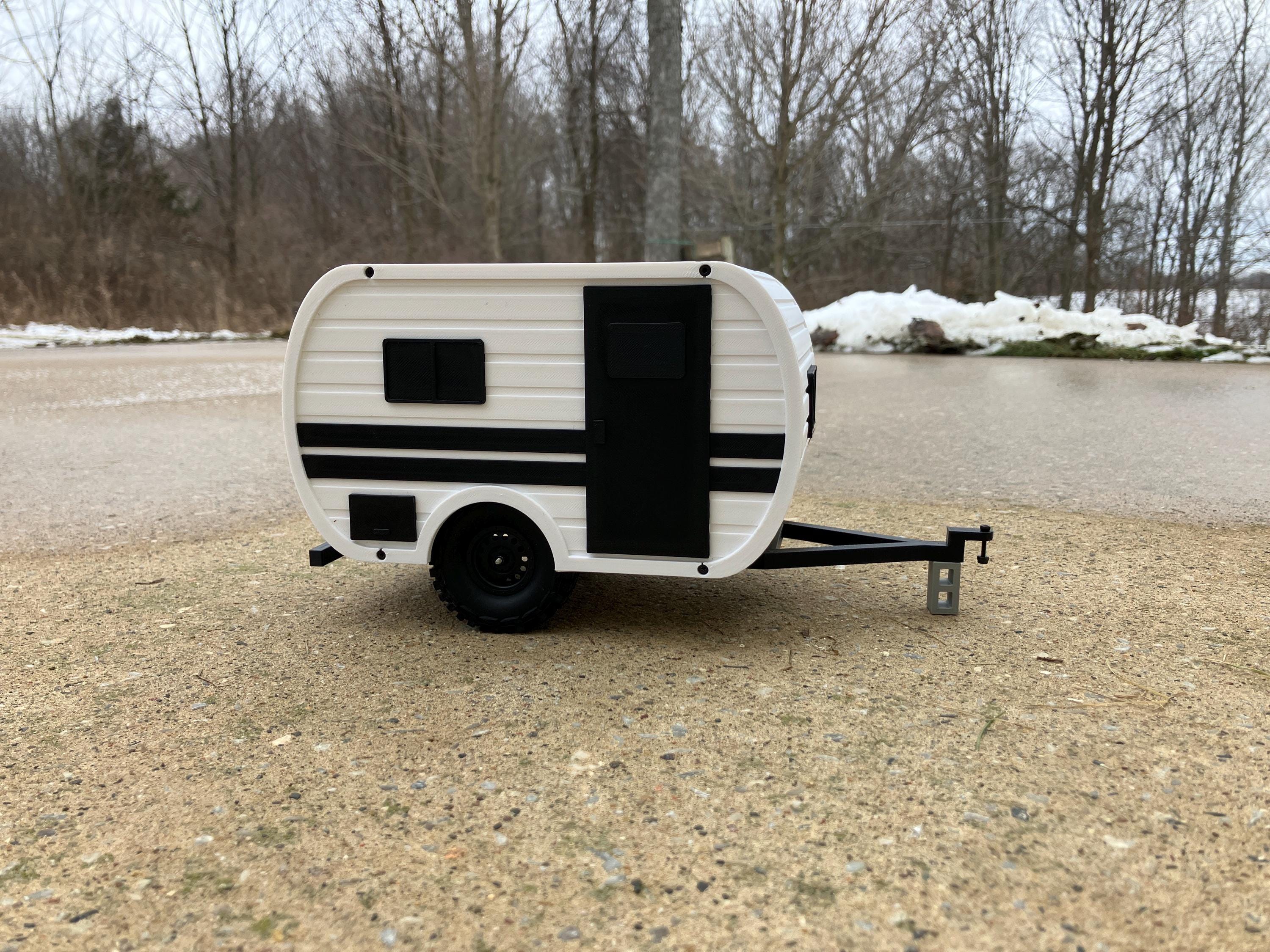 1/18 Scale Vintage Style Camper - Designed for Mini RC Trucks - Etsy