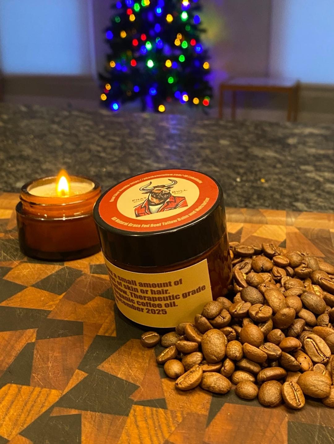 Phat Bull Grassfed Beef Tallow Beard Balm and Moisturizer - Etsy