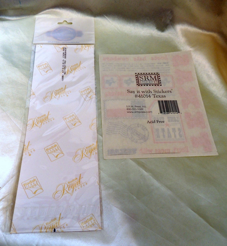 Texas Scrapbook Stickers Border Lone Star Flag Red White Blue Southwest ...