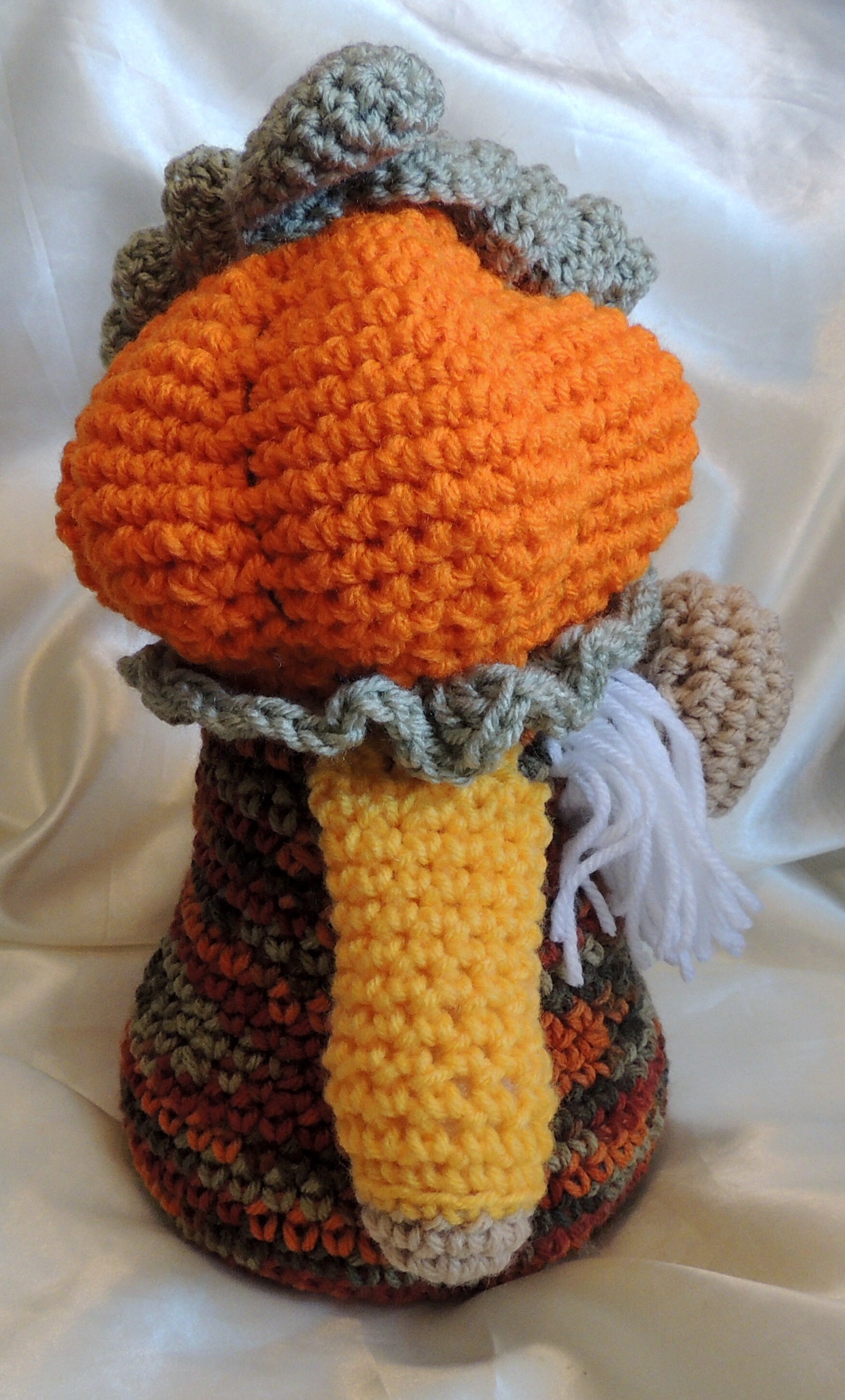 Crochet Pumpkinhead Autumn Gnome Halloween Thanksgiving Fall Colors ...