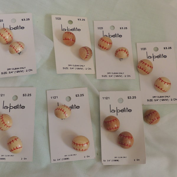 Softball Buttons - Etsy