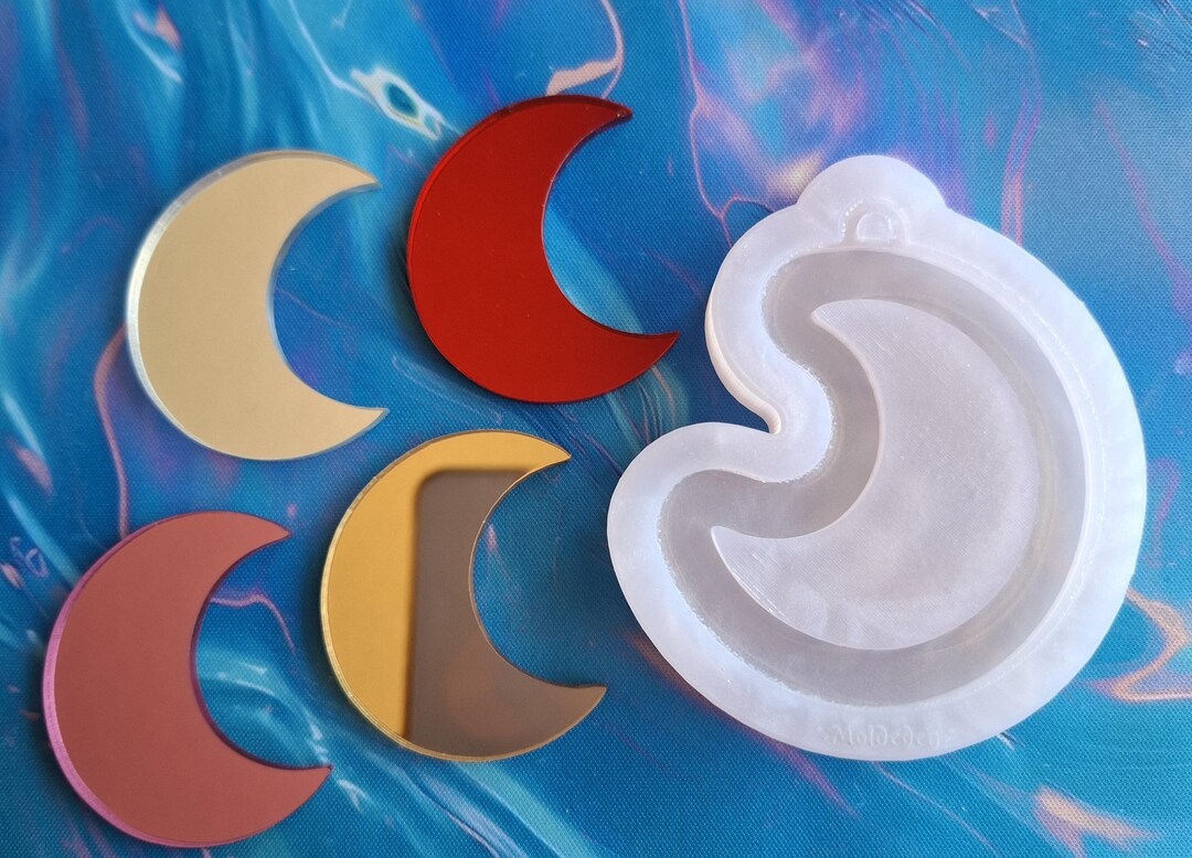 Mirror Mold | Moon Silicone Mold - Made to Order - Etsy