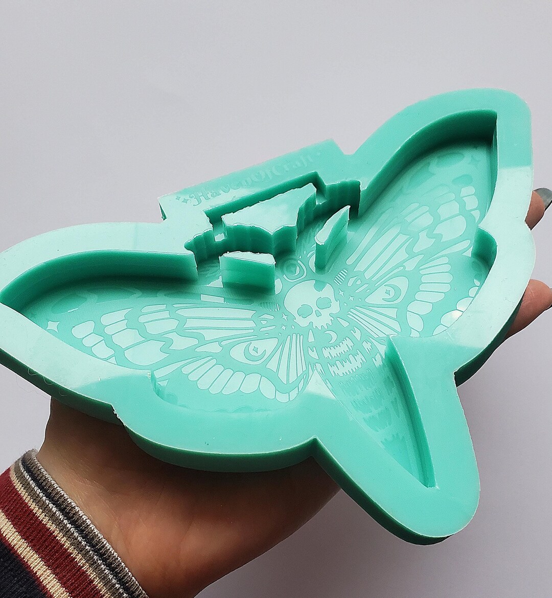 Tsurikawa Mold | Death Moth Silicone Mold - Made to Order - Etsy