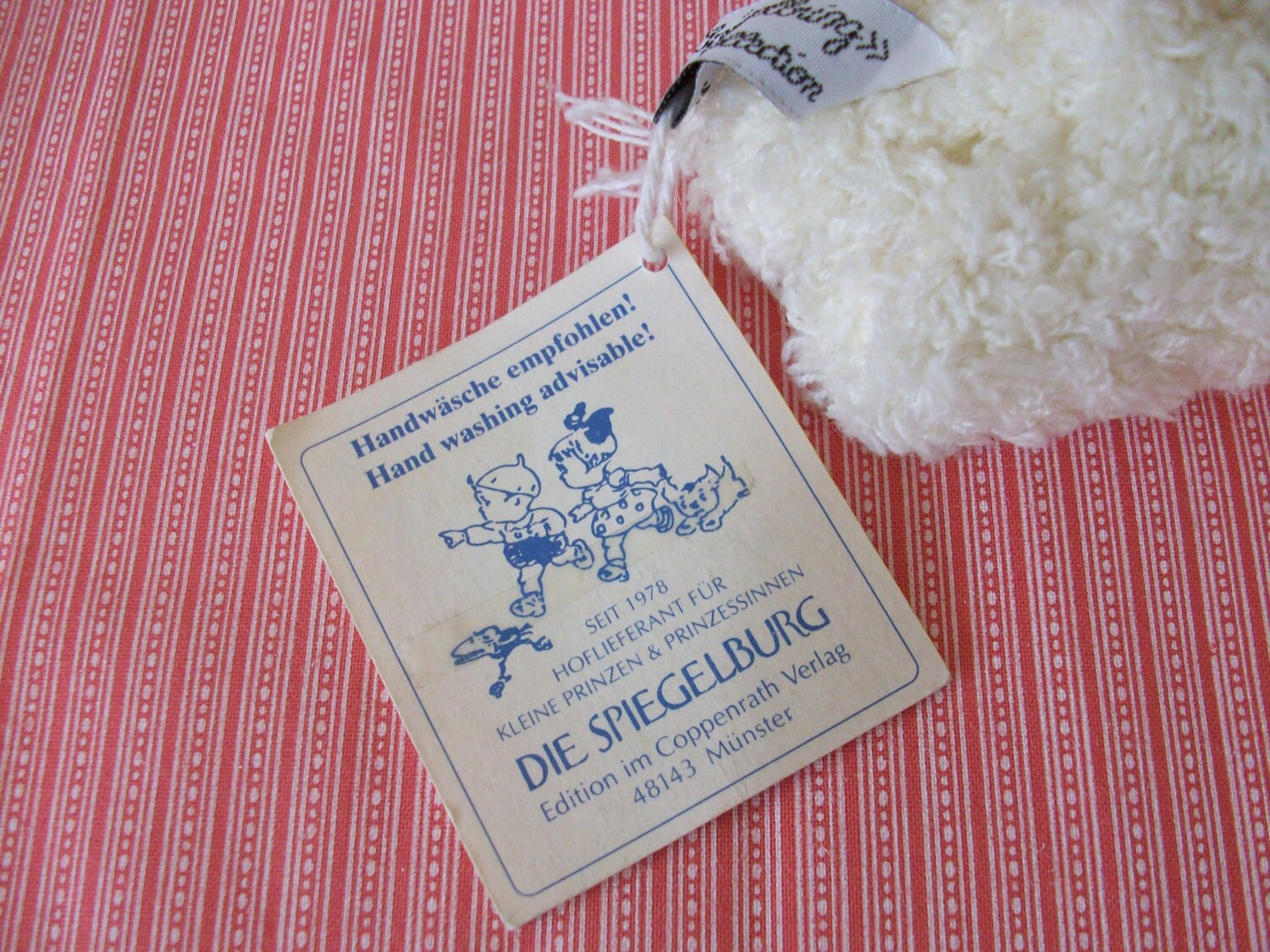 German Plush Lamb Rattle/nursery Toy From the Museum Collection by Die ...