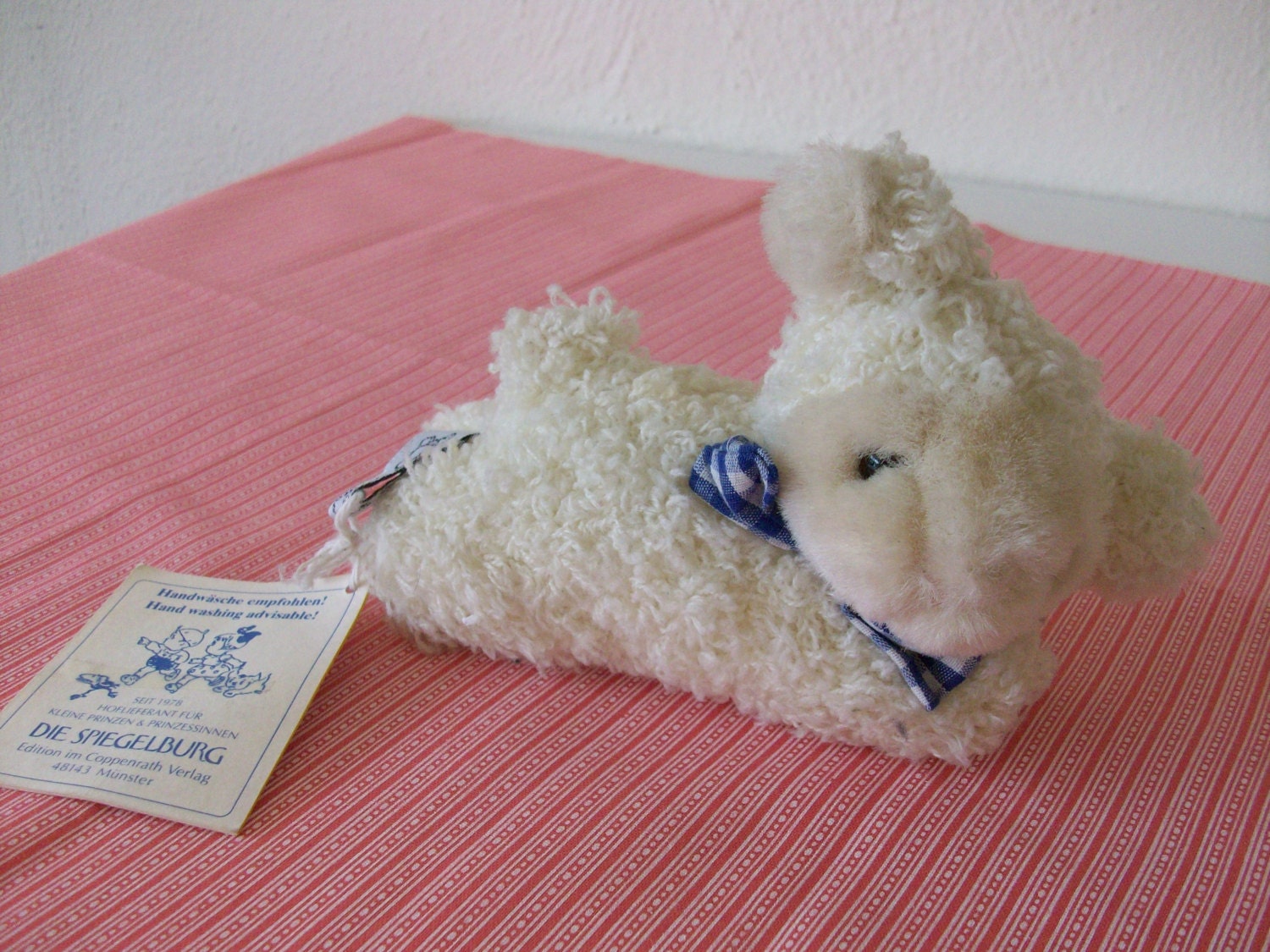 German Plush Lamb Rattle/nursery Toy From the Museum Collection by Die ...