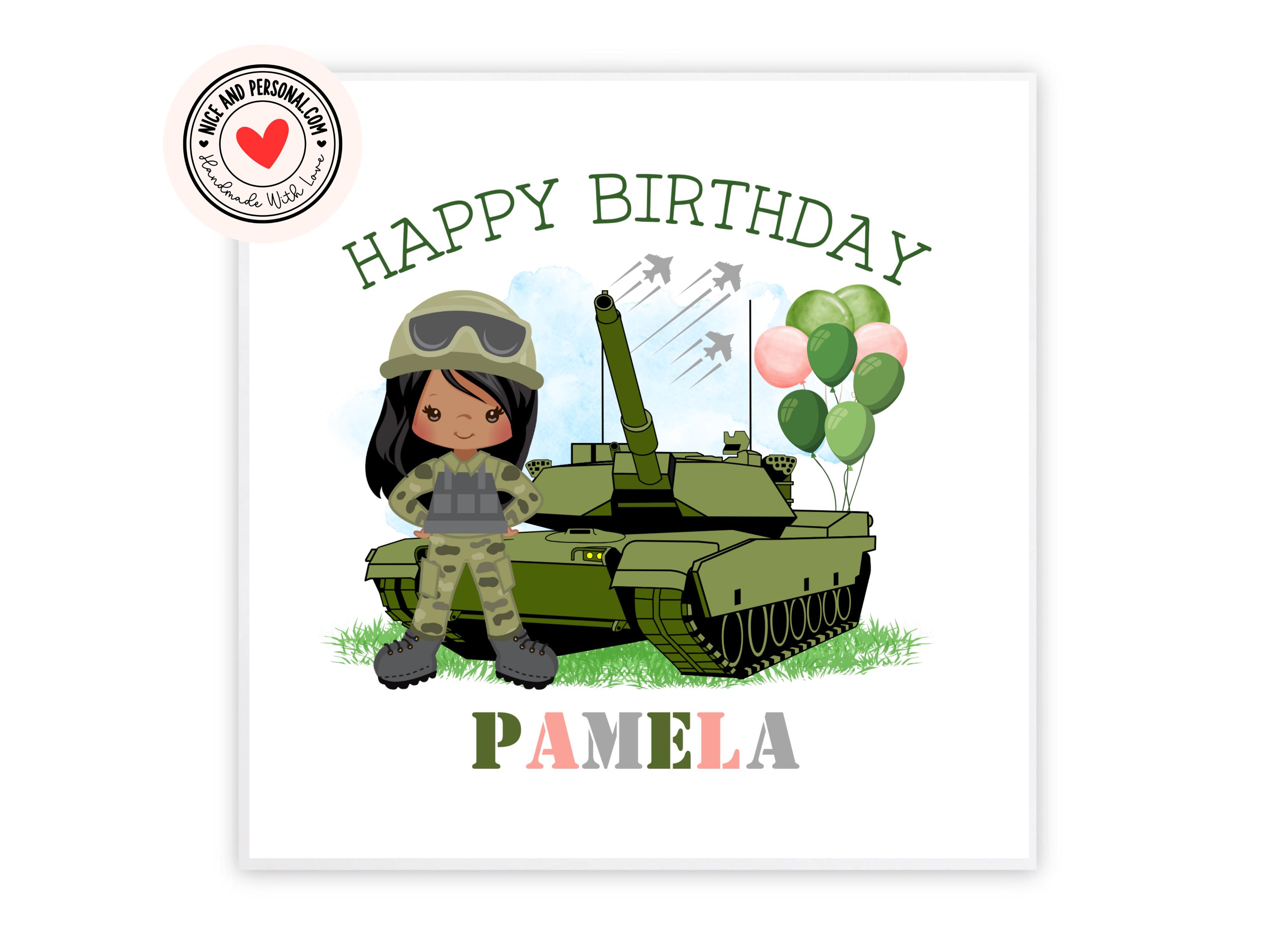 Army Card, Soldier Card | Congratulations, Good Luck, Well Done, Happy ...
