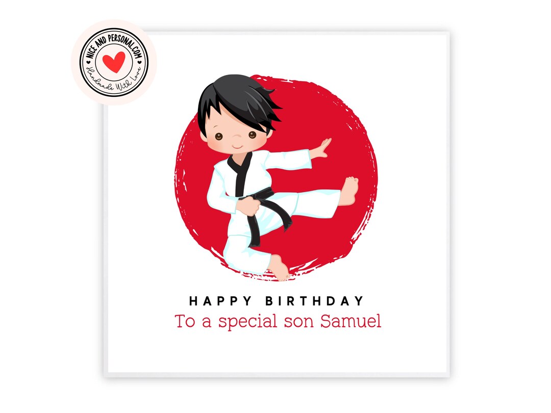 Karate Card, Martial Arts | Congratulations, Good Luck, Well Done ...