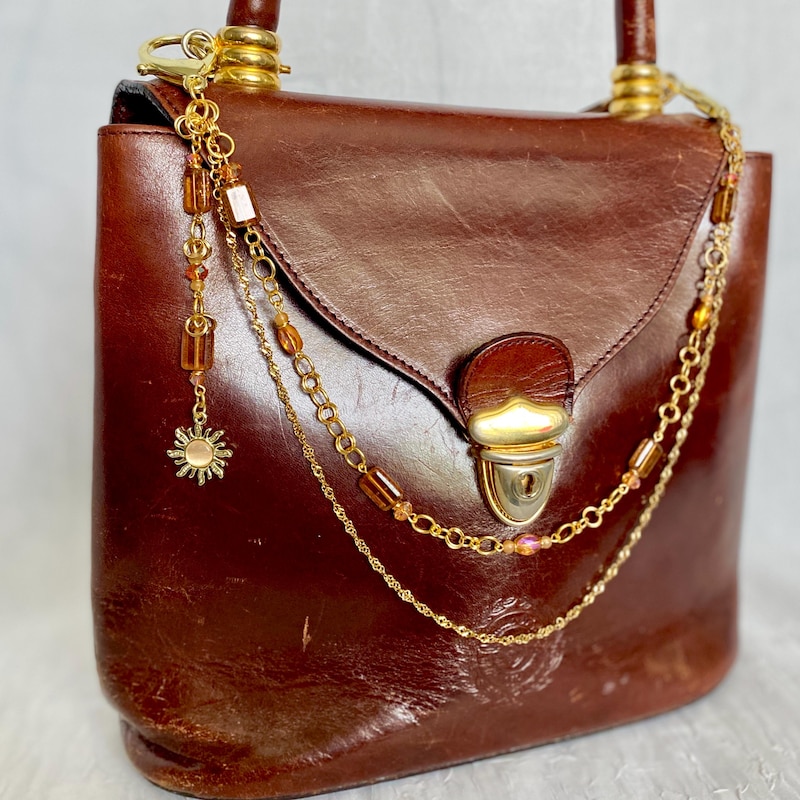 Bohemian Beaded Purse Chain - Etsy