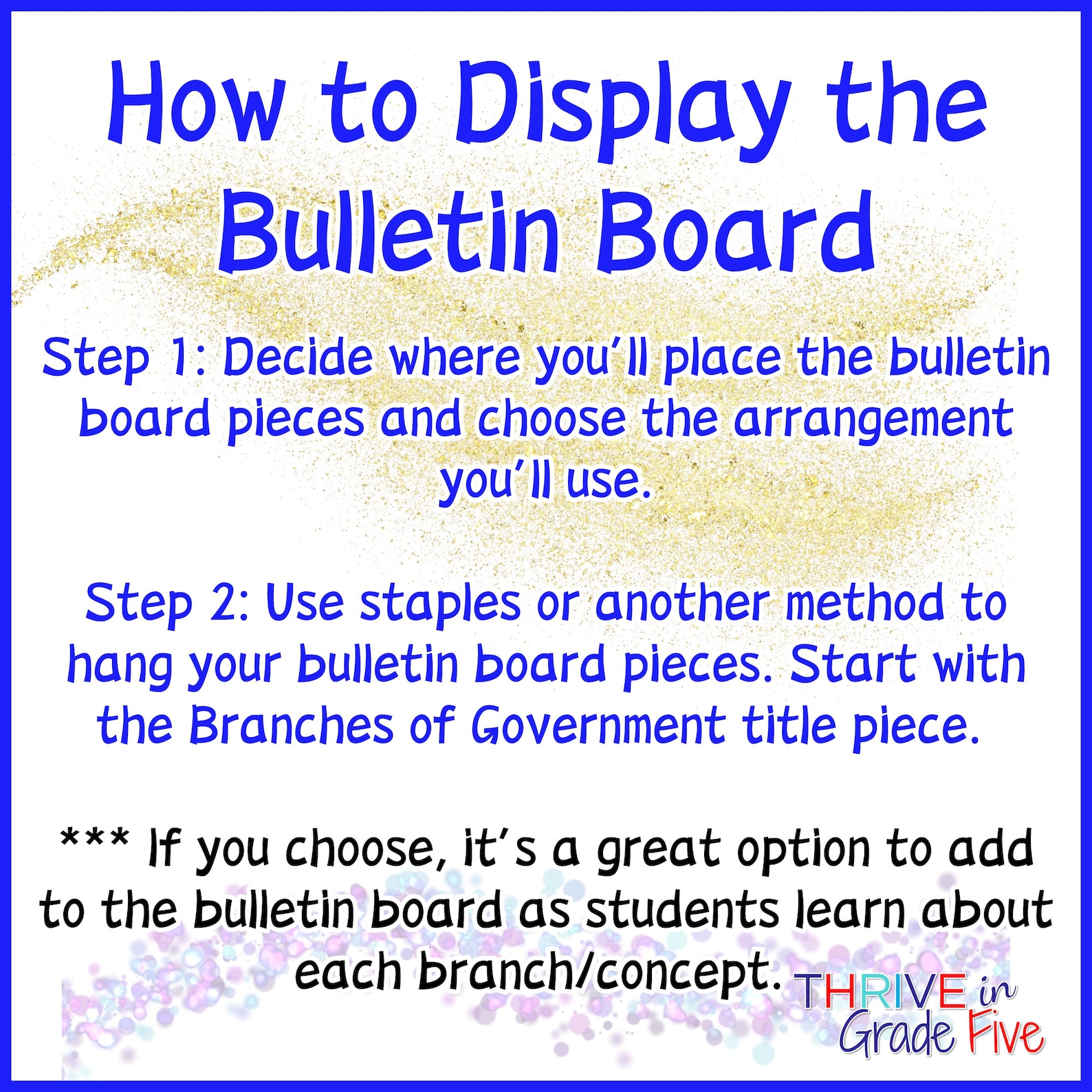 Branches of Government Bulletin Board - Etsy