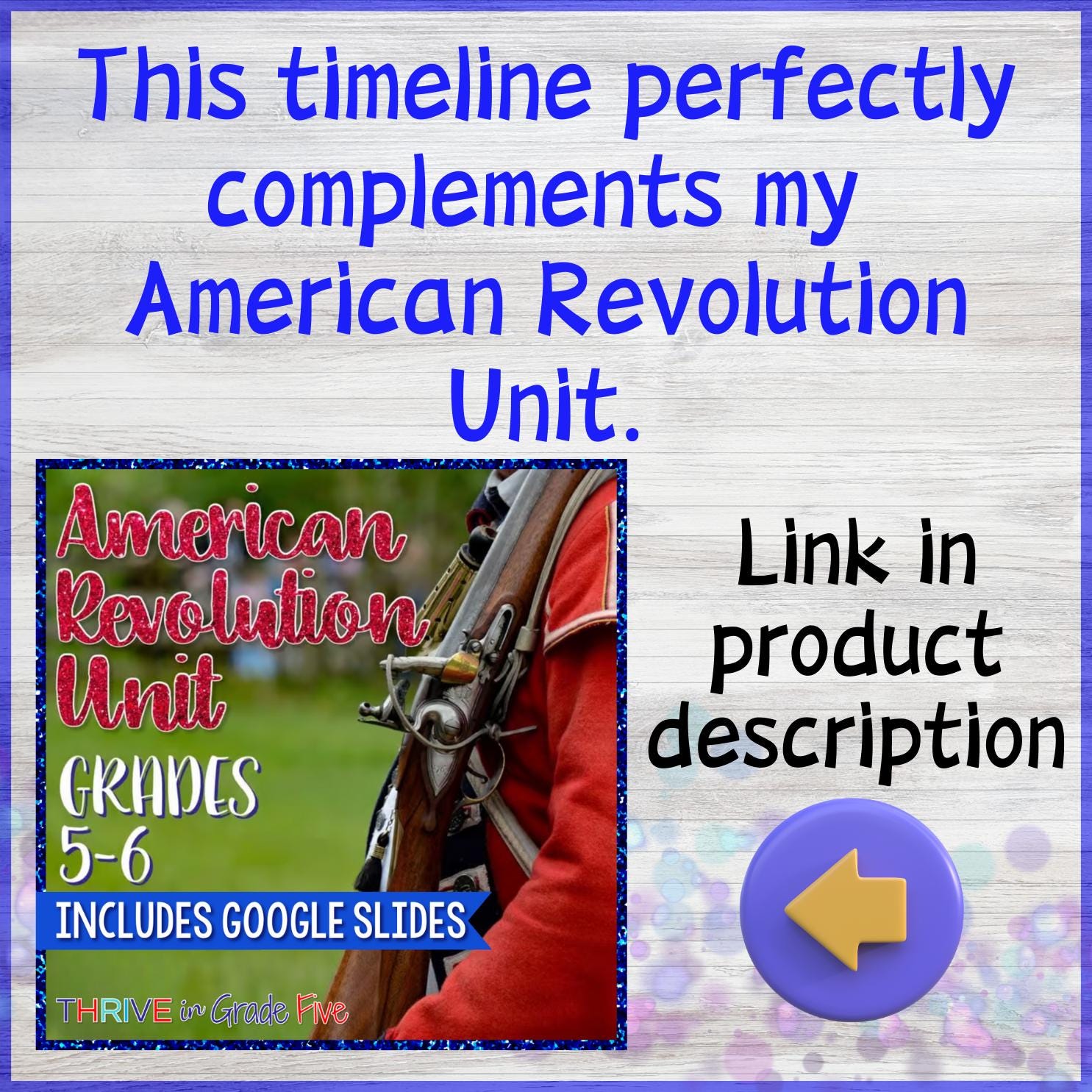 Classroom Timeline - American Revolution - Etsy