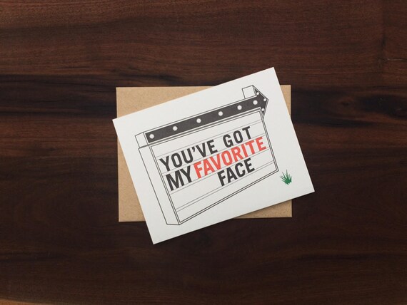 You Have Got My Favorite Face Road Sign Love A2 Folded | Etsy