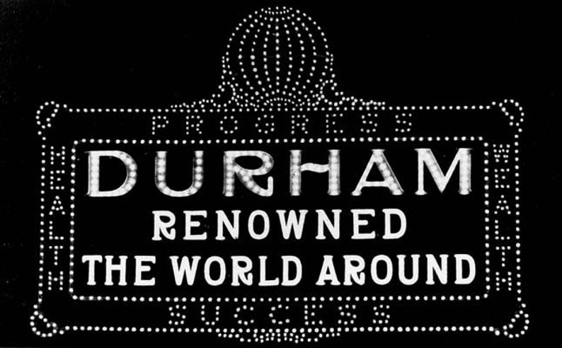 Durham: Renowned the World Around Letterpress Card - Etsy