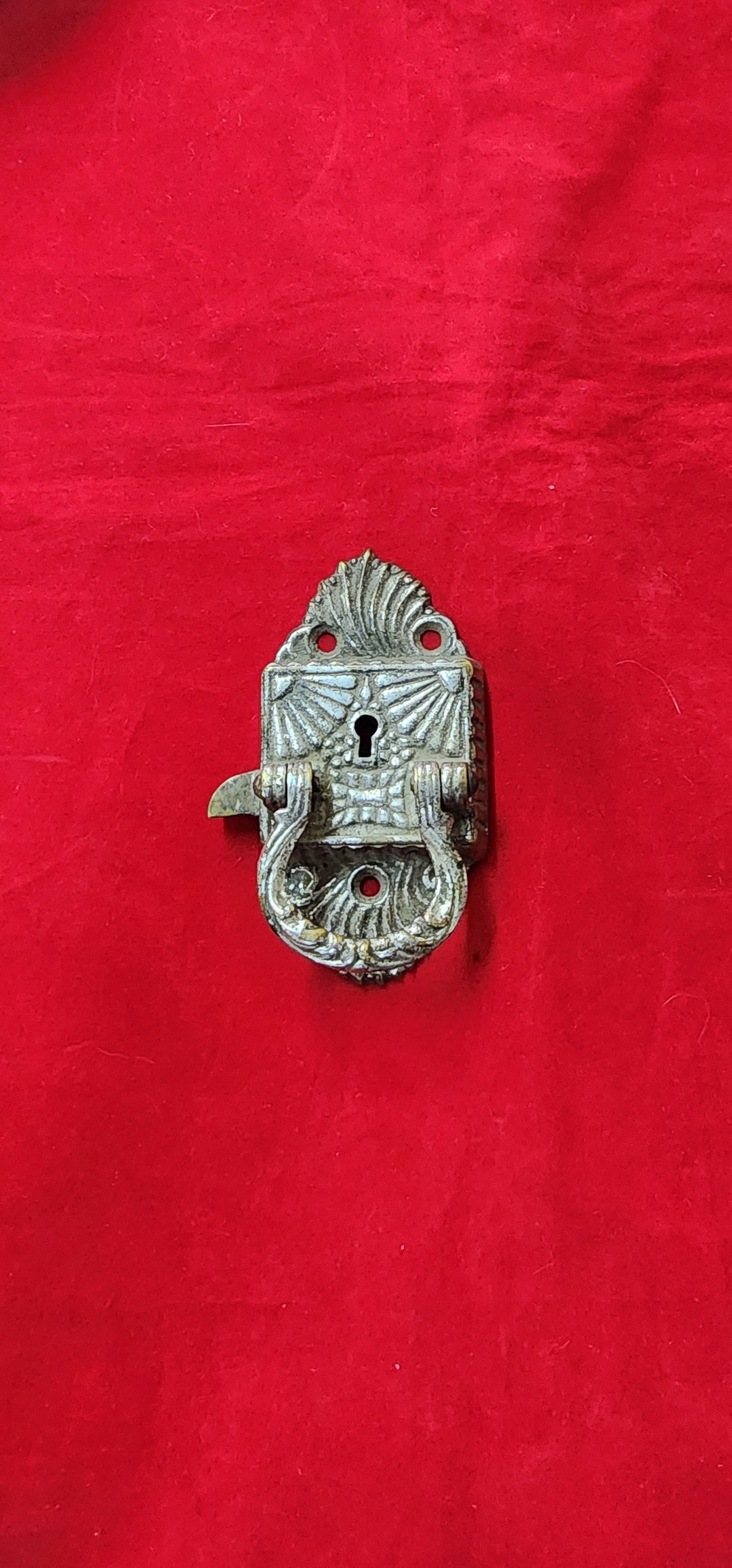 Vintage Oak Ice Box Lock - Etsy