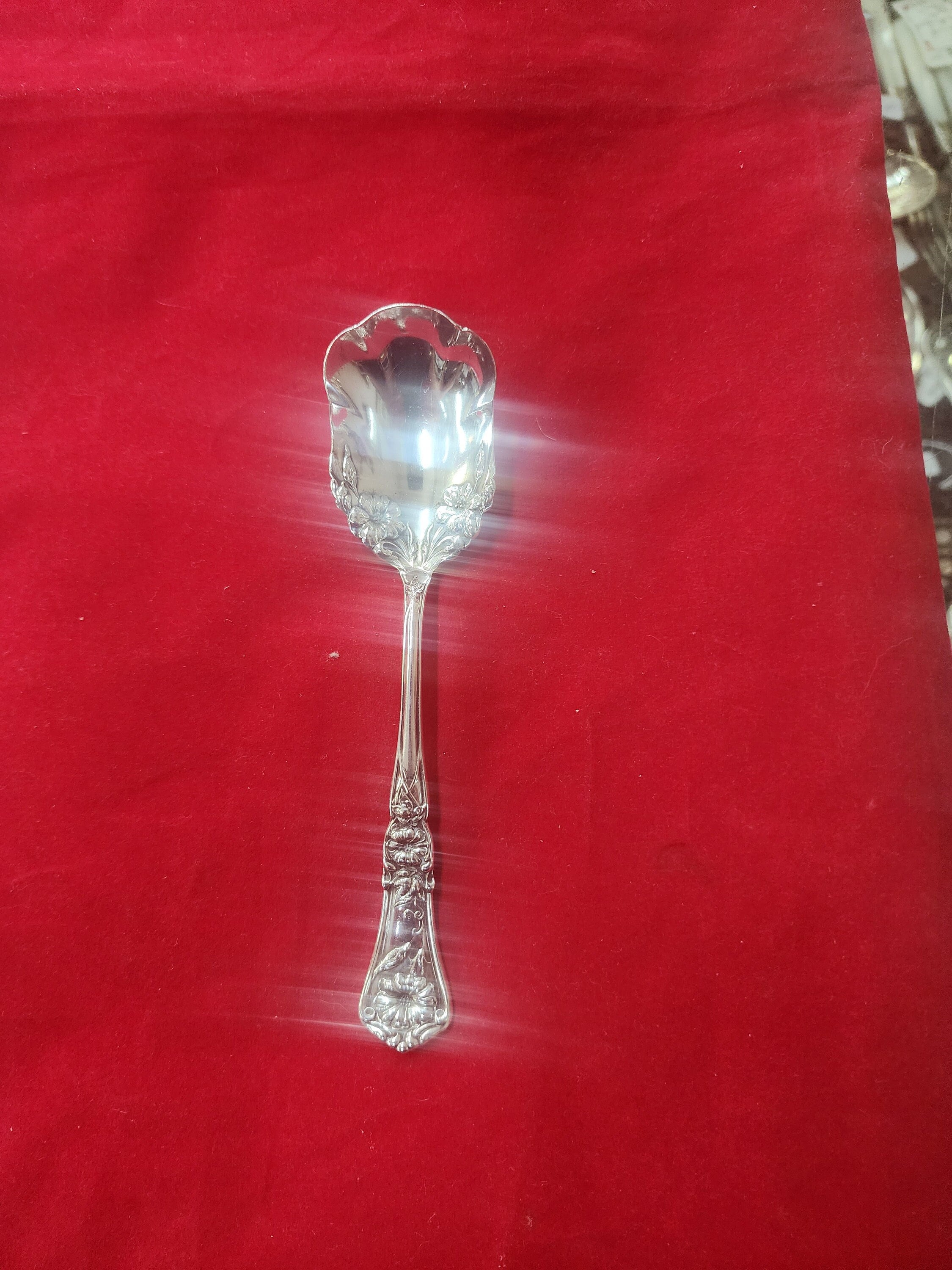 William Rodgers Genoble Silverplated Sugar Spoon - Etsy