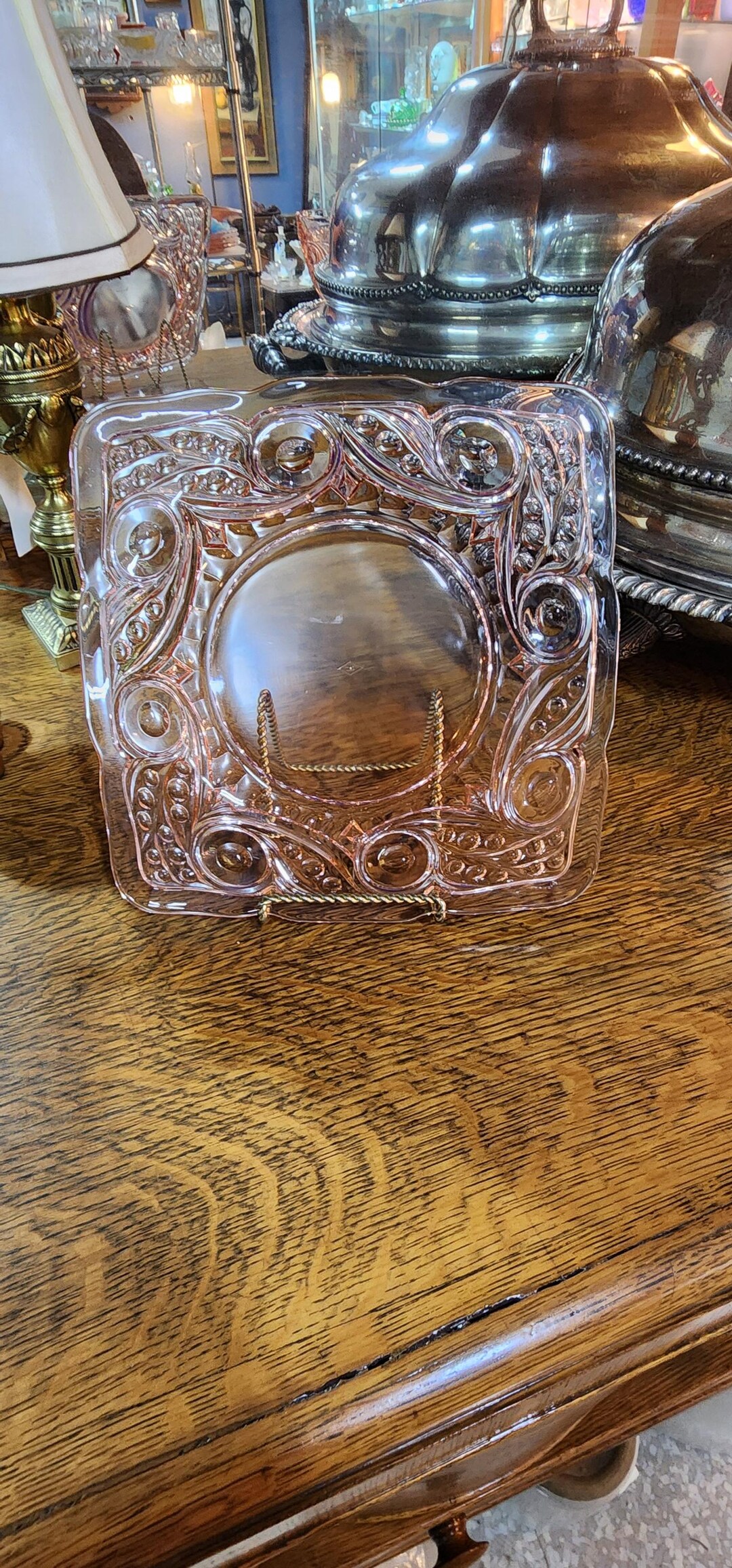 Heisey Ipswich Flamingo Pink Water Glasses - Etsy