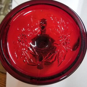 Fenton Dolphin Ruby Candlesticks - Etsy