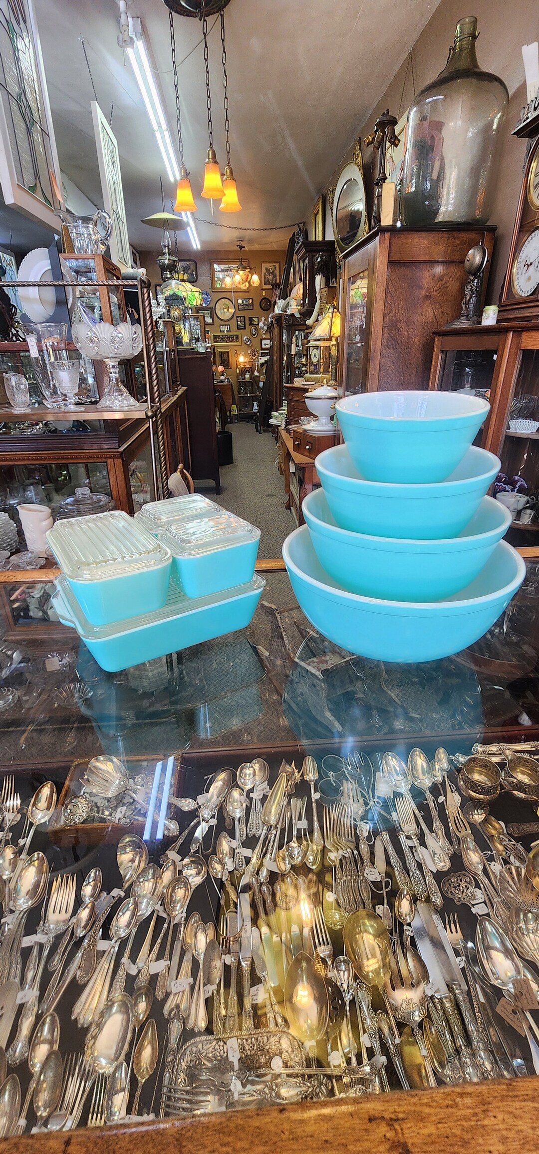 Pyrex Robin Egg Blue Refrigerator Set - Etsy