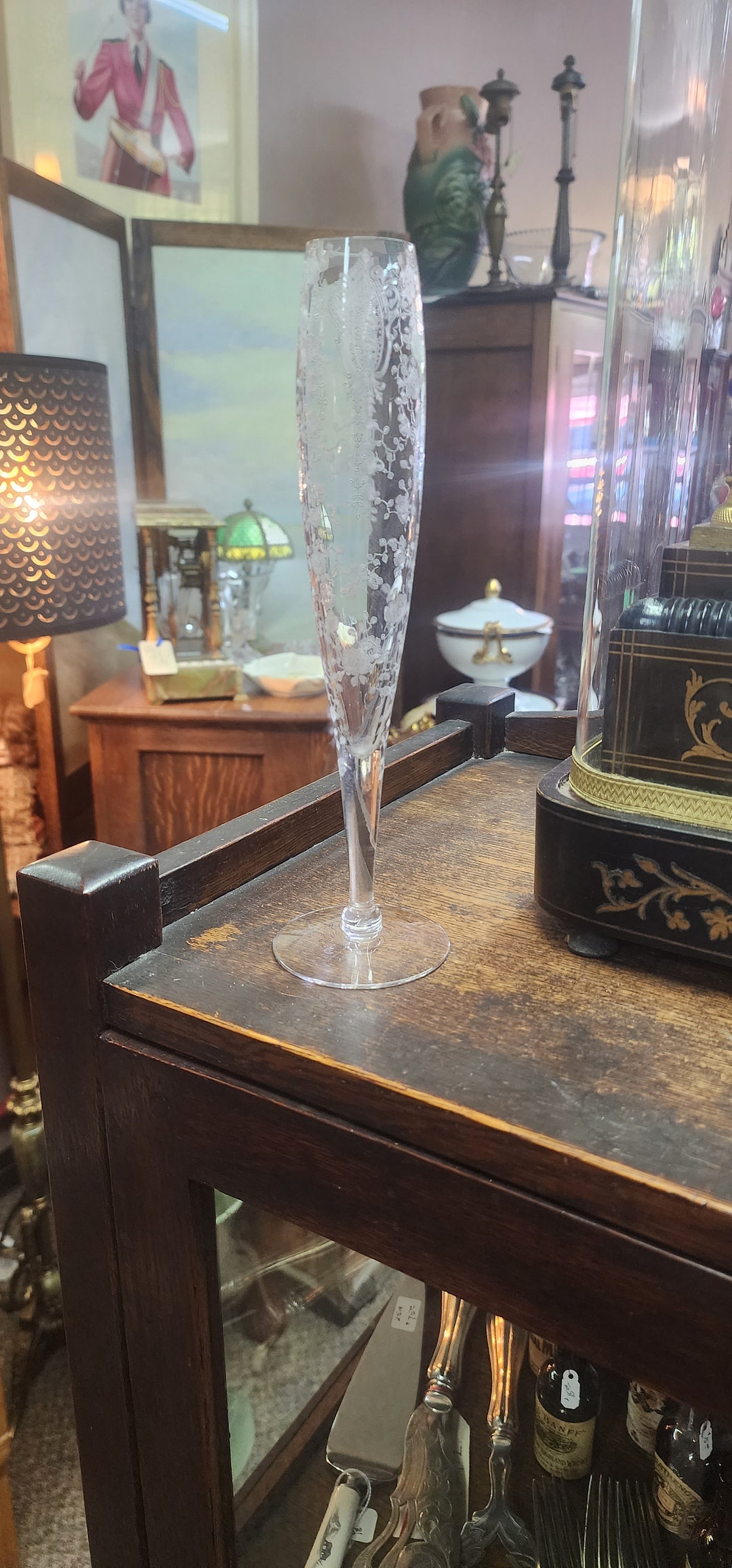 Cambridge Rosepoint Large Bud Vase - Etsy