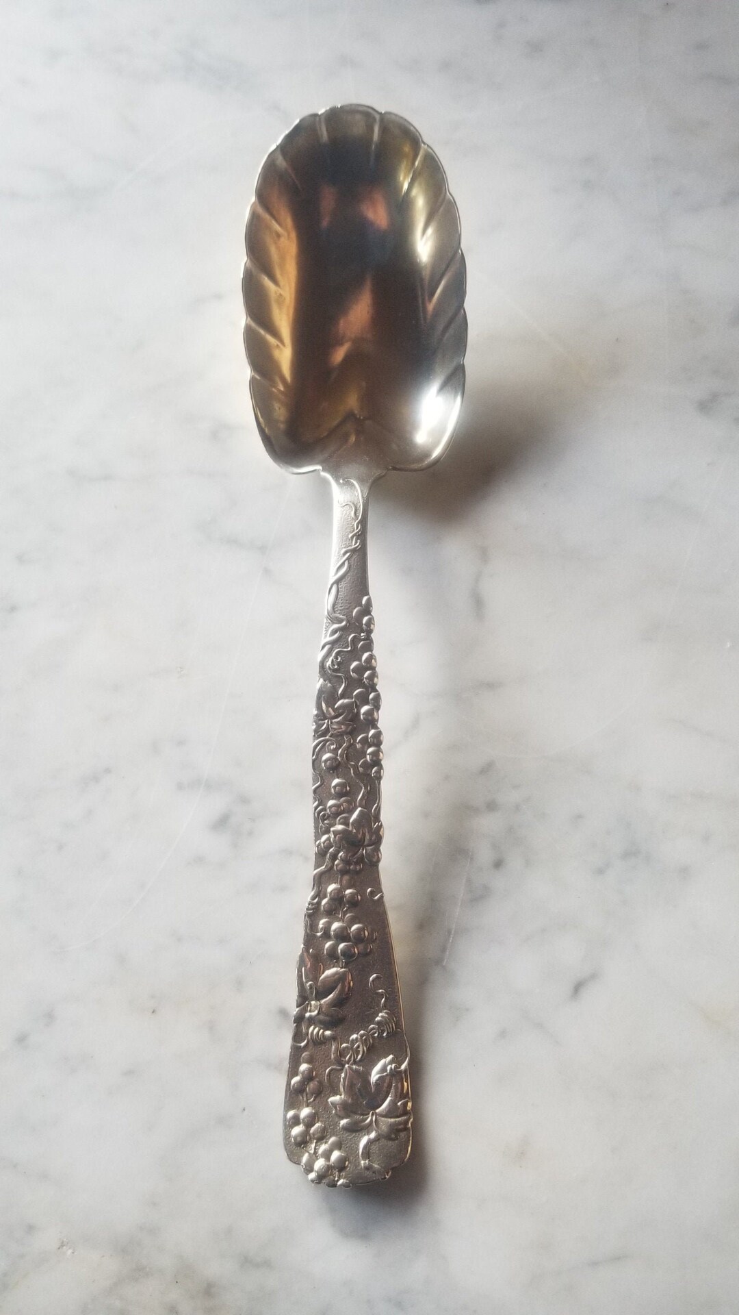 Tiffany Sterling Silver Vine-multi Motif Large Preserve Spoon - Etsy