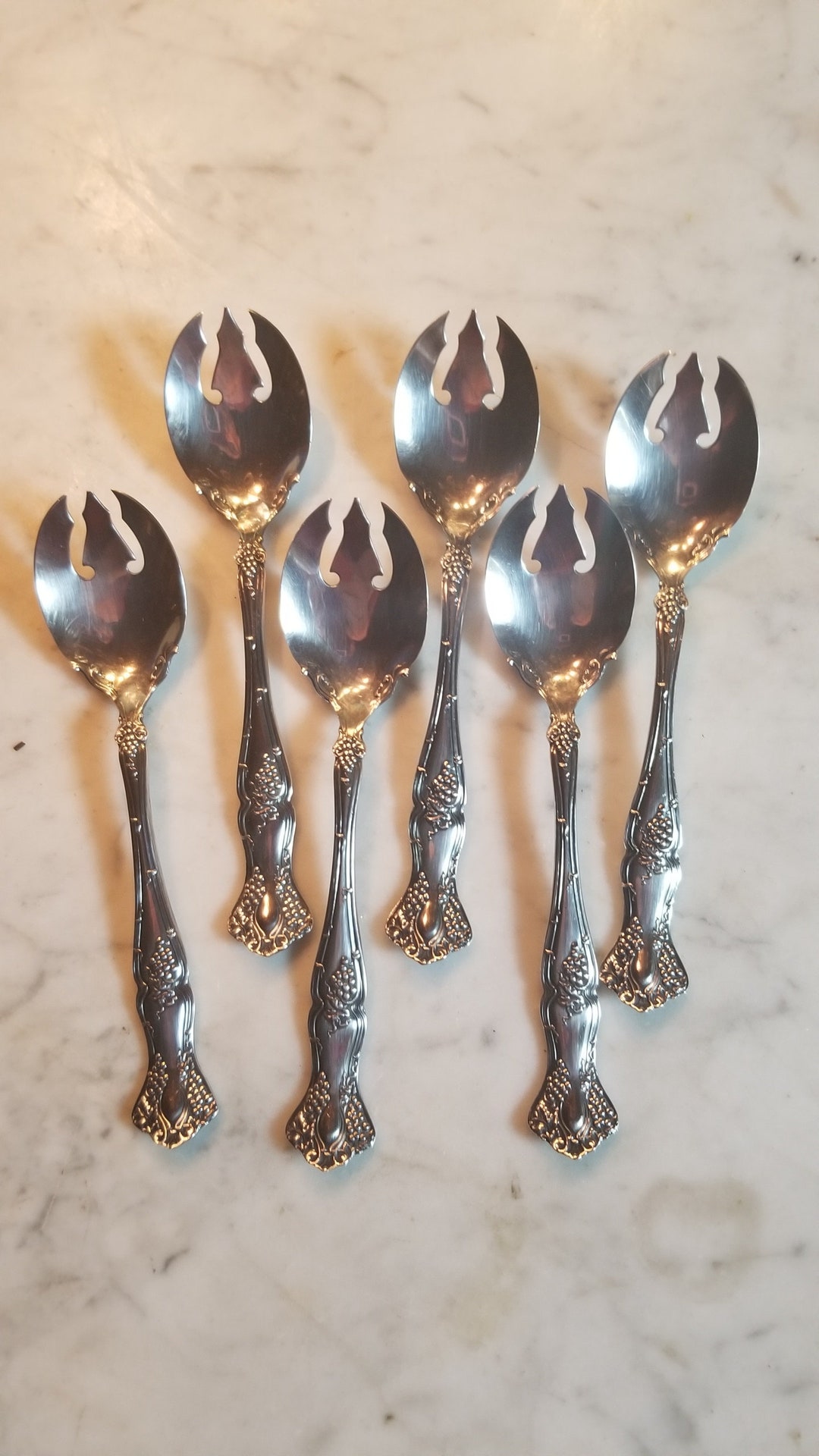 1847 Rodgers Brothers Vintage Pattern Ice Cream Spoons - Etsy