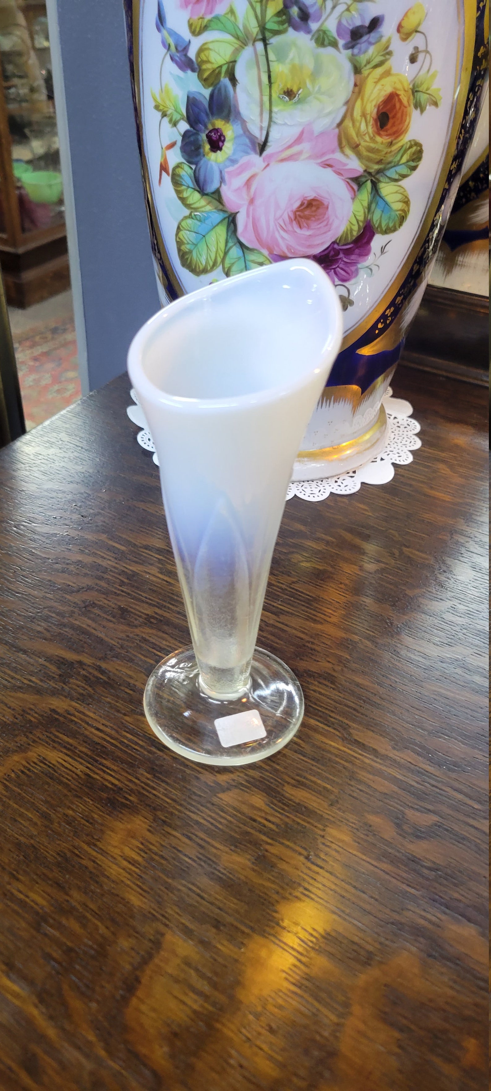 Calyx Vase by Model Flint Glass Company - Etsy