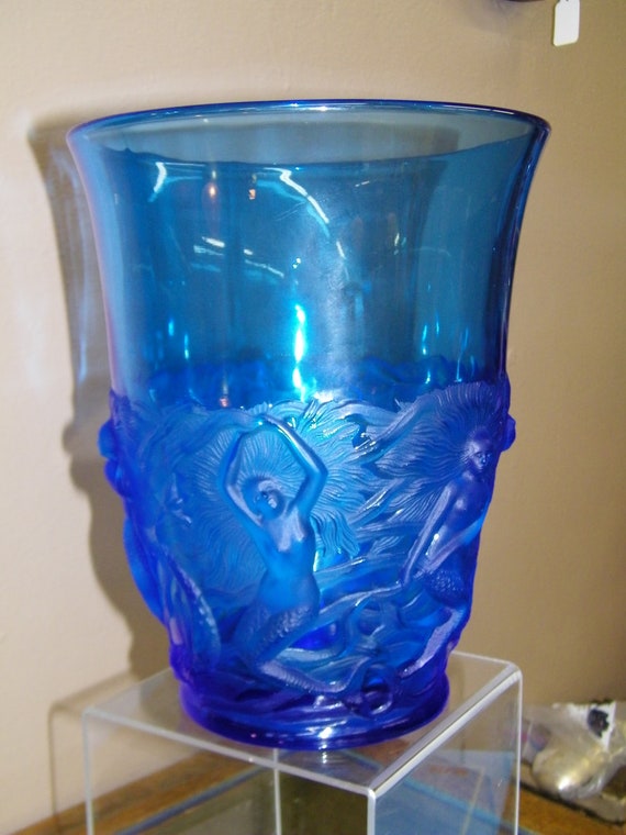 Verlys Decorative Glass Mermaid Vase - Etsy