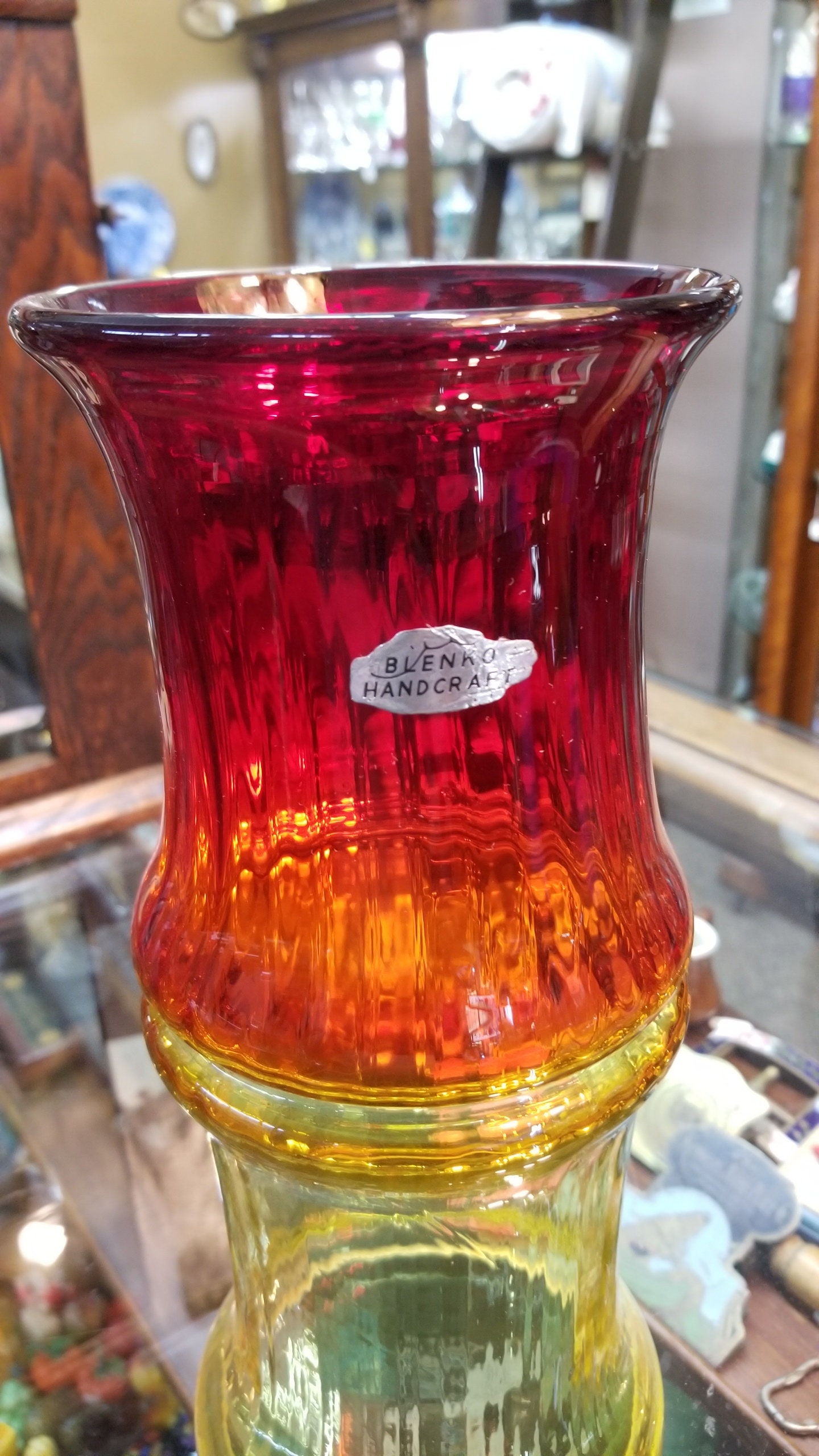 Blenko Hurricane Shade - Etsy