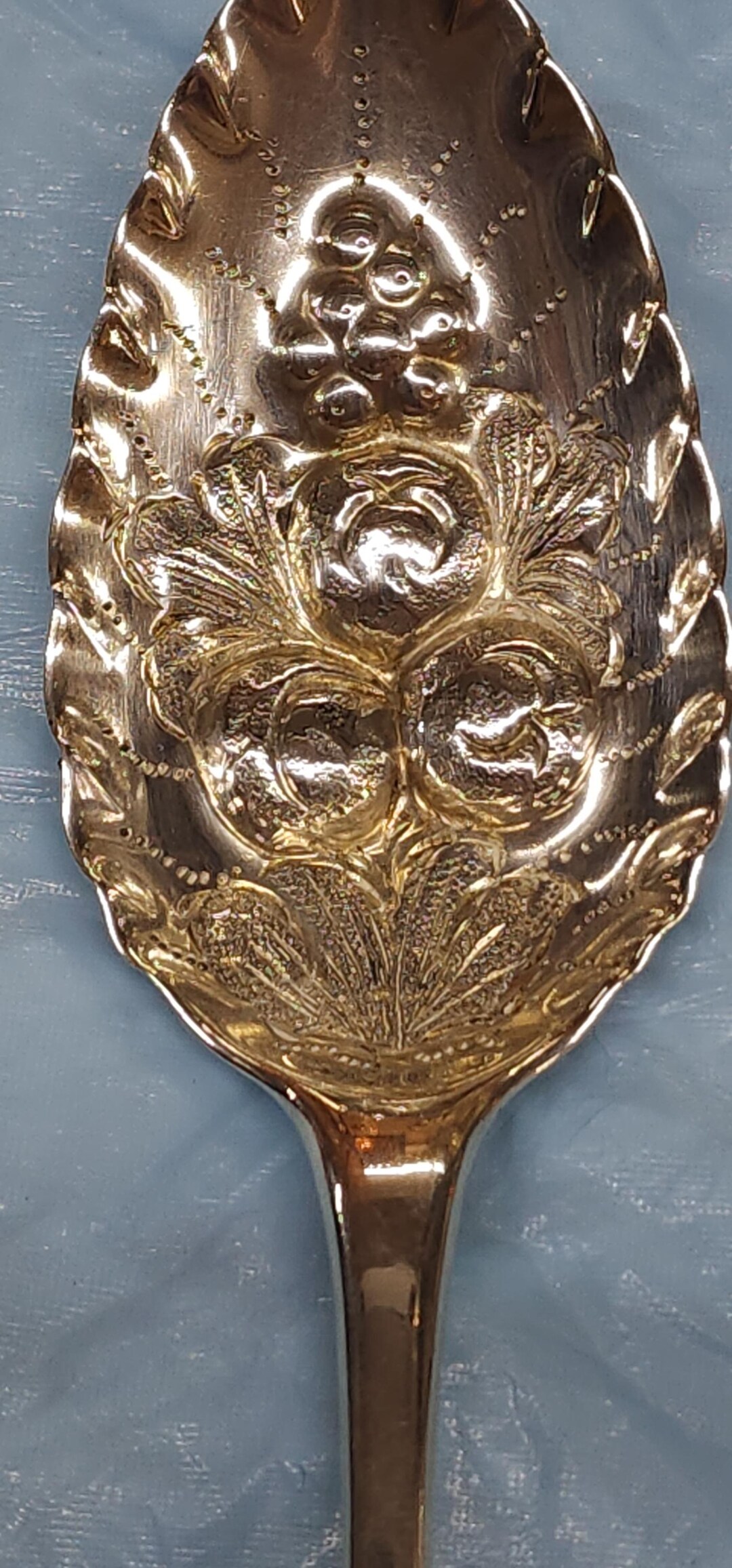 English Berry Spoon - Etsy