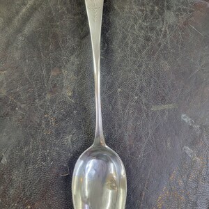 Barzillia Benjamin Coin Silver Spoon - Etsy