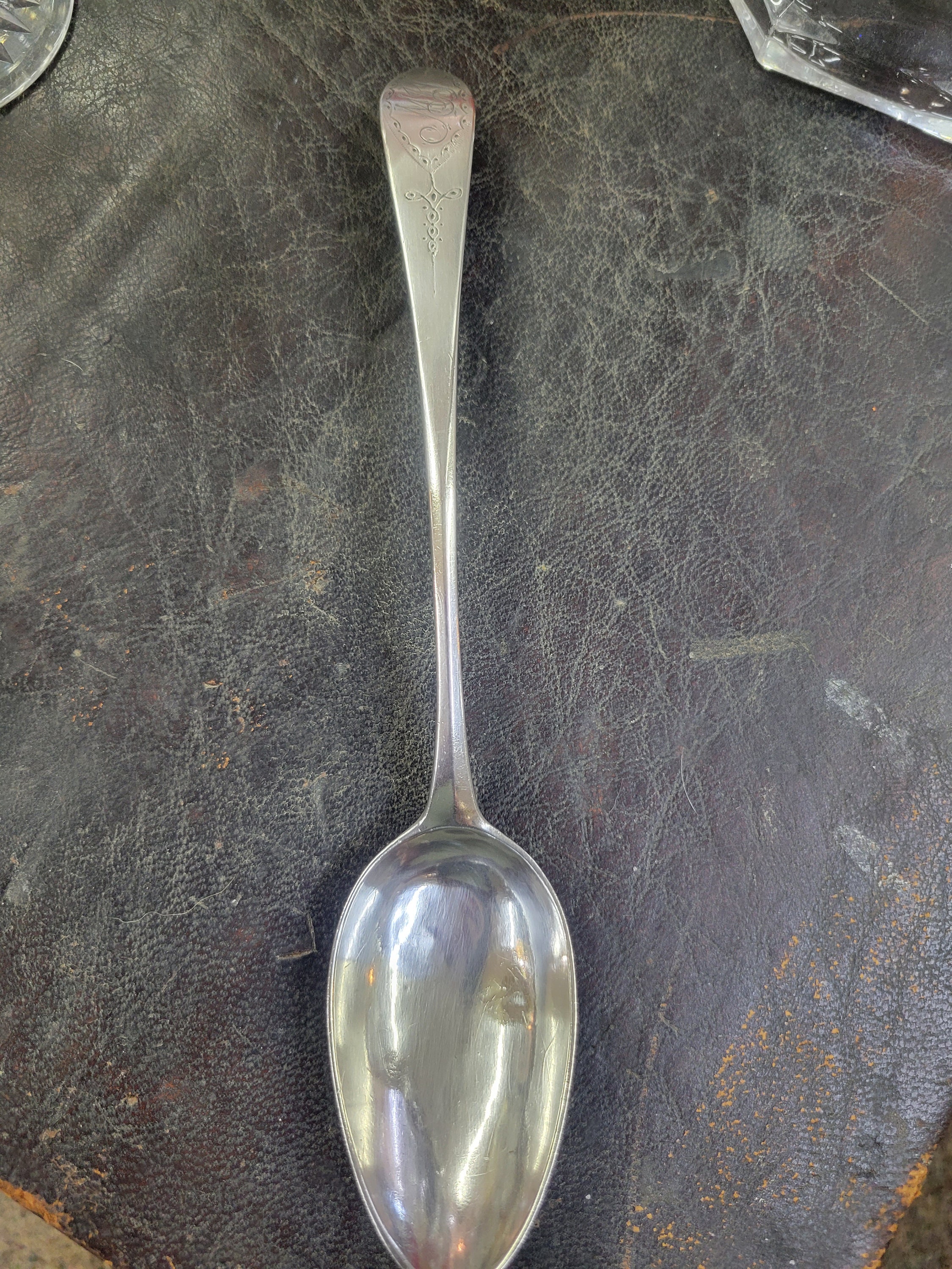 Barzillia Benjamin Coin Silver Spoon - Etsy