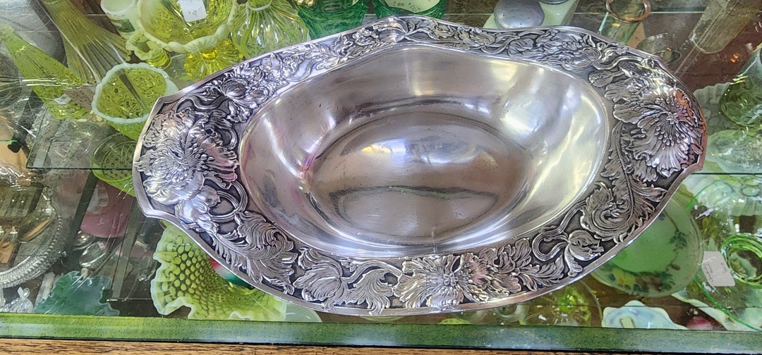 Pairpoint Silverplated Bread Tray - Etsy