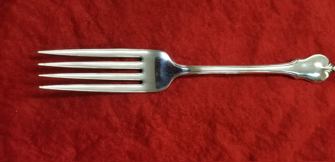 WALLACE GRAND COLONIAL Dinner Fork - Etsy