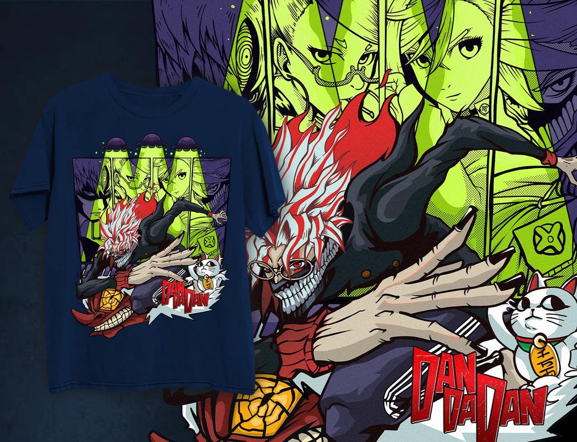 Dandadan Digital Anime Design - Etsy