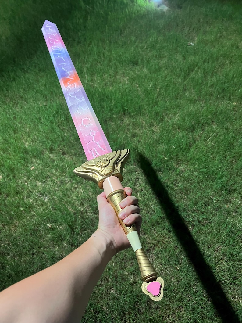 Kpop Demon Hunters Cosplay | KDH Rumi Sword | Anime Cosplay Weapon ...