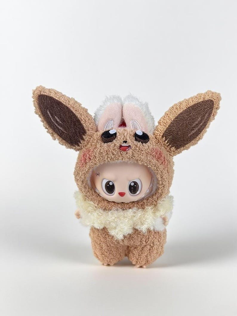 Eevee Family Outfits for Labubu Doll | Pokémon Cosplay Costume Set ...