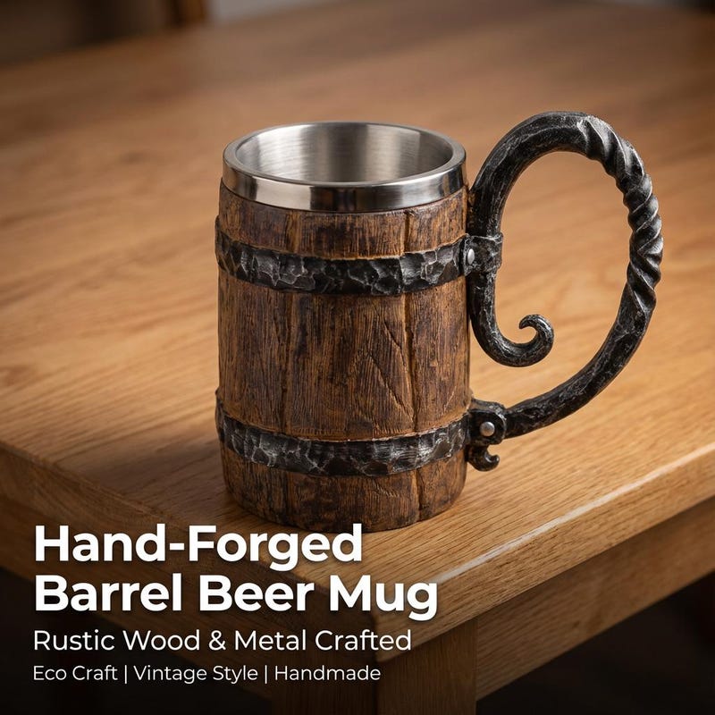 Wooden Beer Stein Wall Art - Etsy Canada