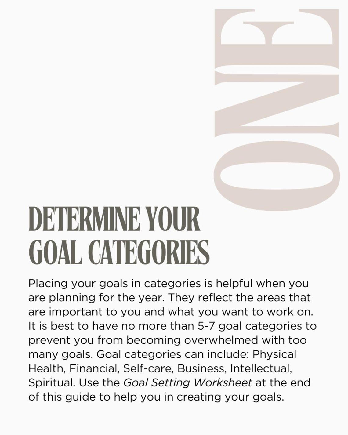 How to Make Your Goals Simple | Goals | Goal Setting | Yearly Planning ...