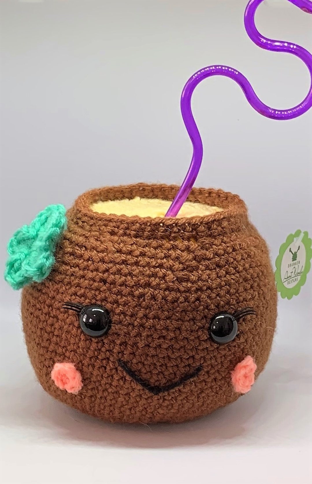Plush Coconut - Crochet Pattern - Etsy