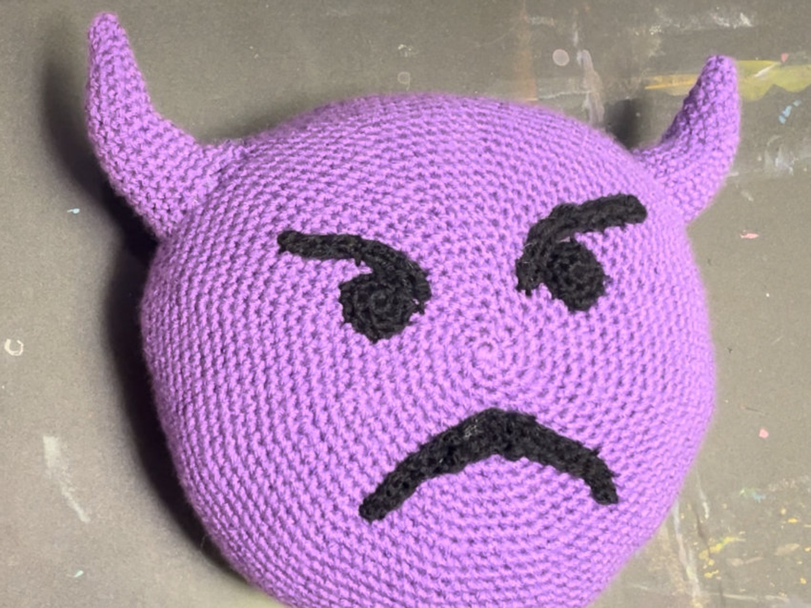 Emoji Imp Crochet Pattern Instructions - Etsy