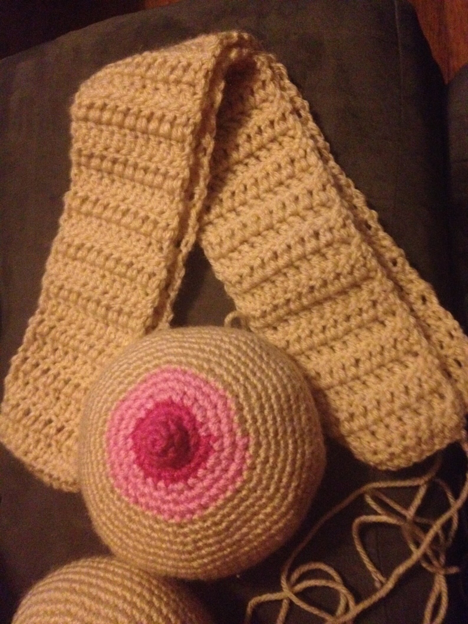 Boob Scarf Crochet Pattern Instructions - Etsy