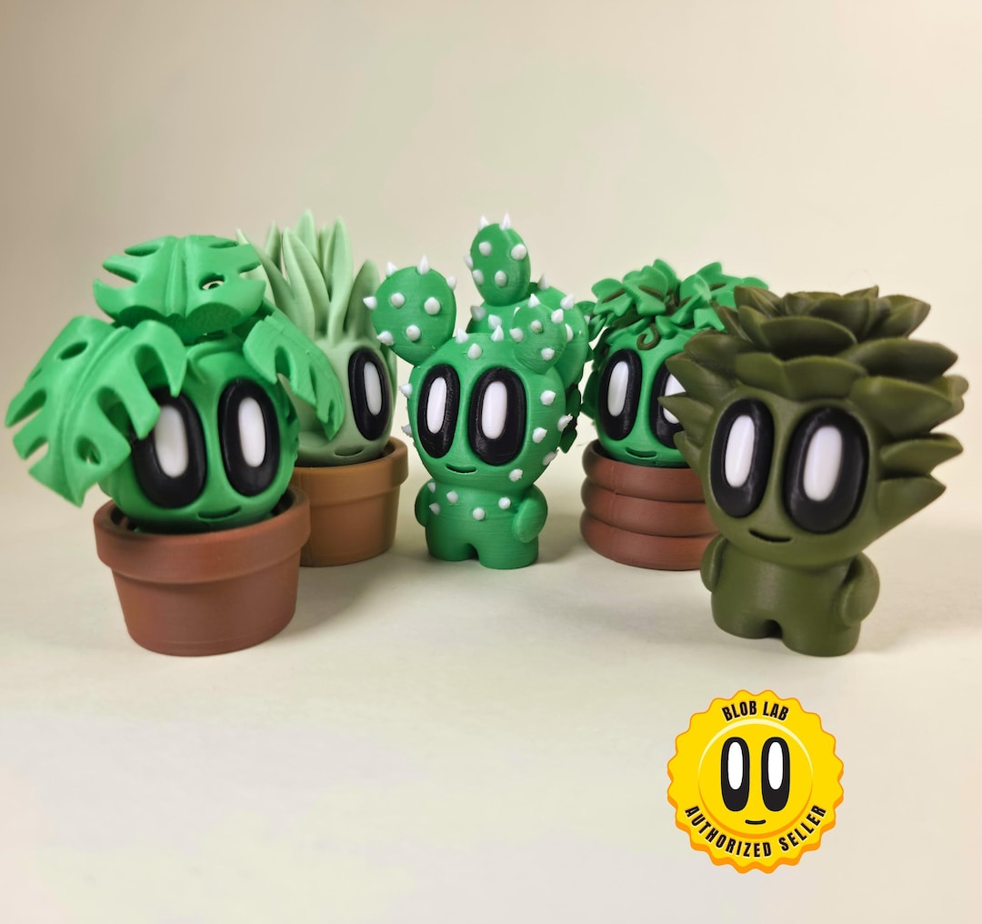 Blob Plants – Adorable Collectible Plant Characters! - Etsy