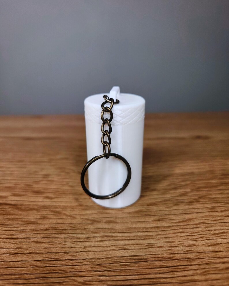 Keychain/bag Charm Capsules Stylish & Functional 3d-printed Storage ...